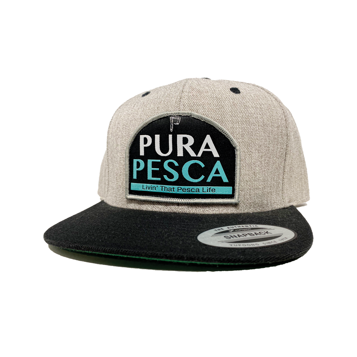 Teal Block Snapback – Pura Pesca Clothing